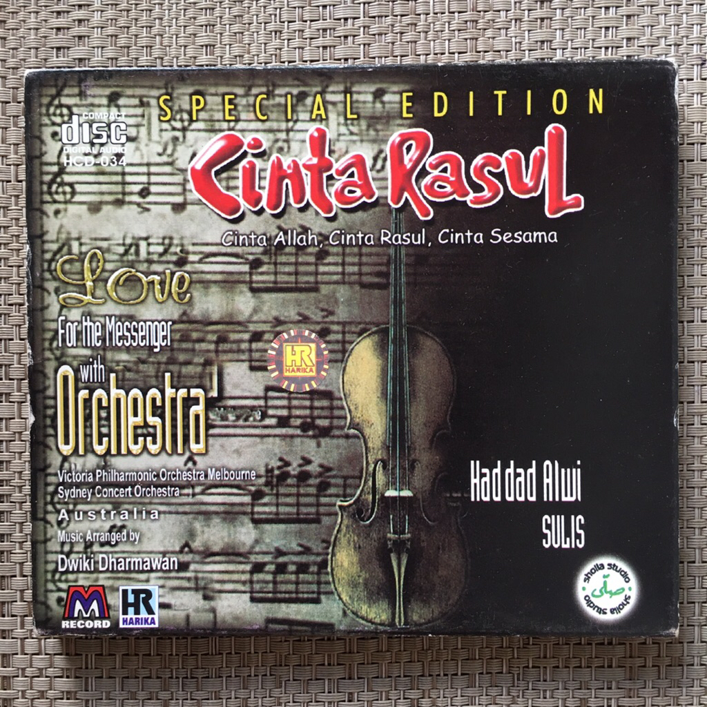 Jual CD Haddad Alwi & Sulis - Cinta Rasul Orchestra Special Edition ...