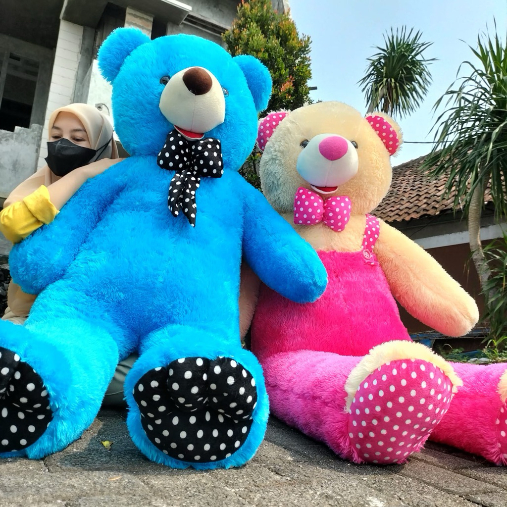 Jual Boneka Jumbo Teddy Bear Boneka Besar 1,3 Meter SNI | Shopee Indonesia