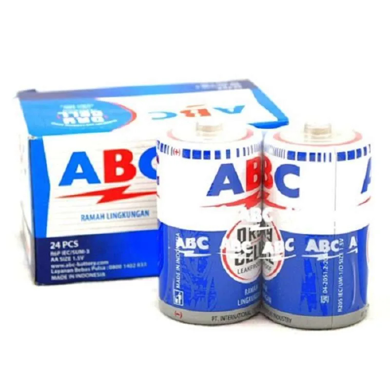 Jual ABC A1 Baterai Besar A A1 Biru Dry Cell 2 Pcs Baterai ABC Ukuran A ...