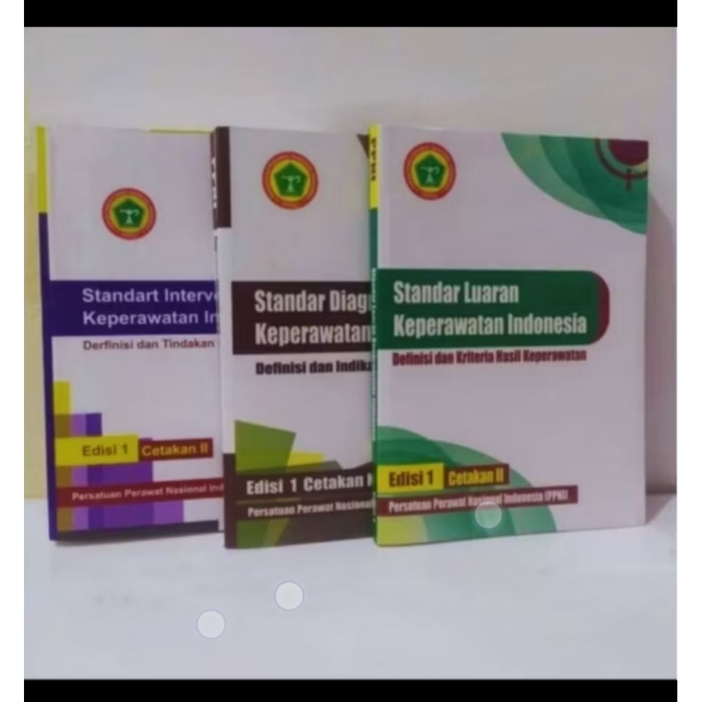 Jual buku paket standar keperawatan Indonesia PPNI sdki siki slki 3S premium ori | Shopee Indonesia