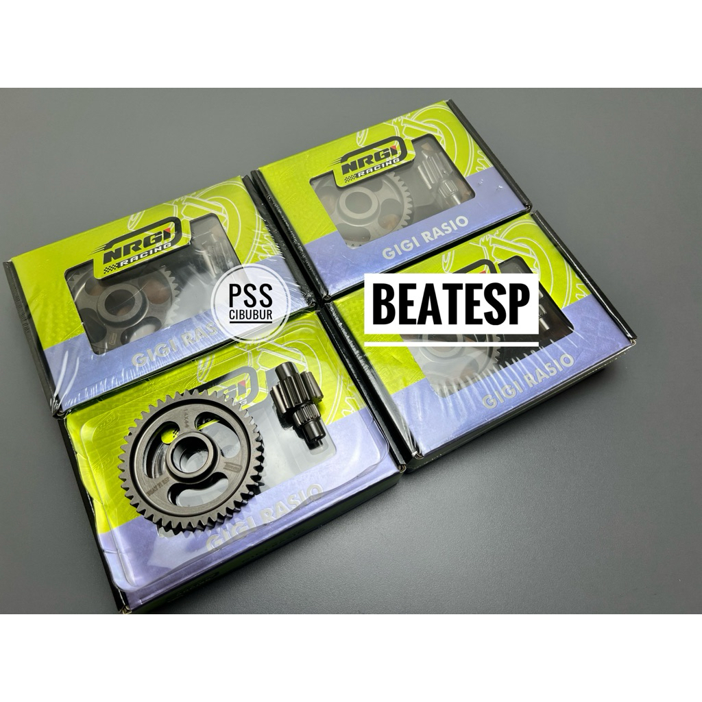 Jual GIGI GIR GEAR RASIO NRGI RACING BEAT ESP SCOOPY ESP VARIO 110 ESP ...