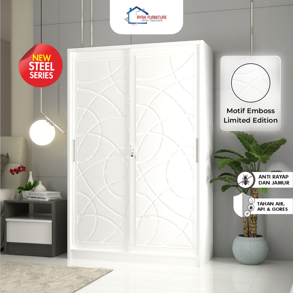 Jual ACTIV - FORTE SL 127A / LEMARI PAKAIAN BESI MEWAH/LEMARI BESI ...