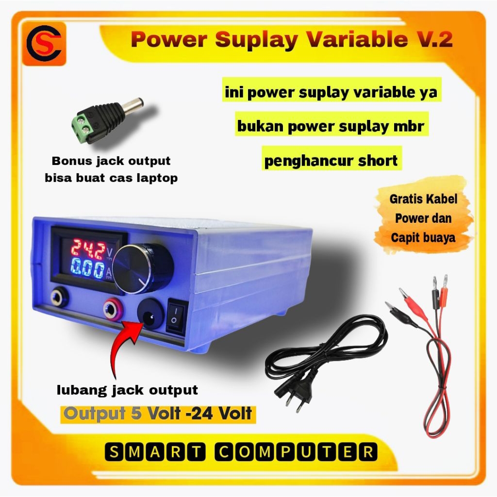 Jual Power Suplay Variable V.2 Output 5V-24V | Shopee Indonesia
