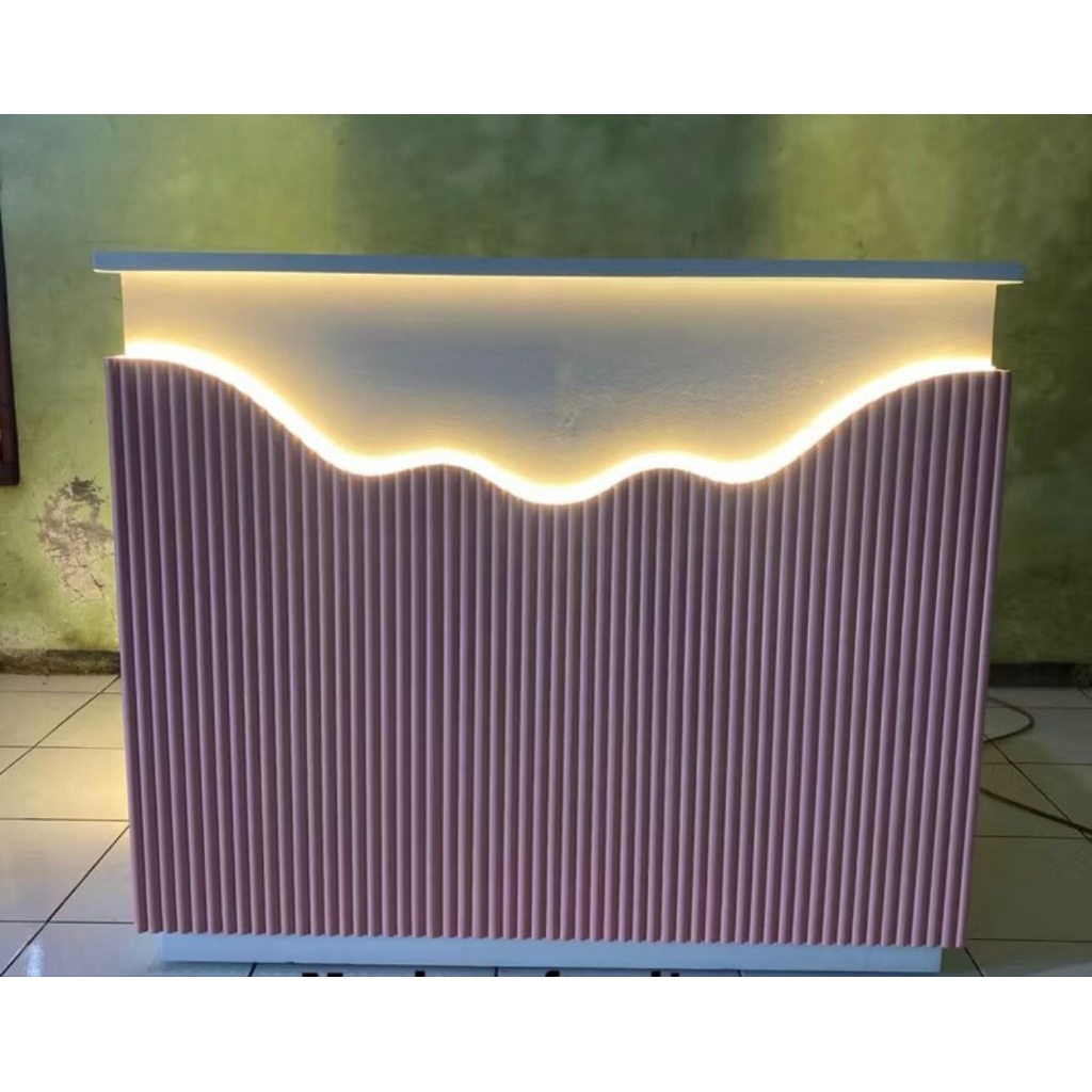Jual Meja kasir, meja pendaftaran, meja reseptionis | Shopee Indonesia