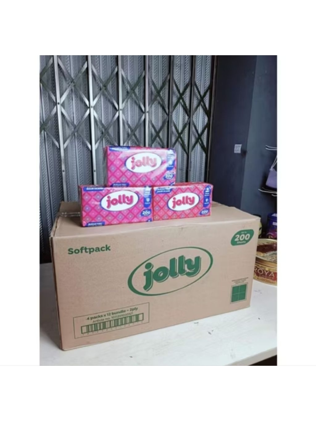 Jual 1DUS Tissue Jolly 200 Sheet DUS (ISI 48) | Shopee Indonesia