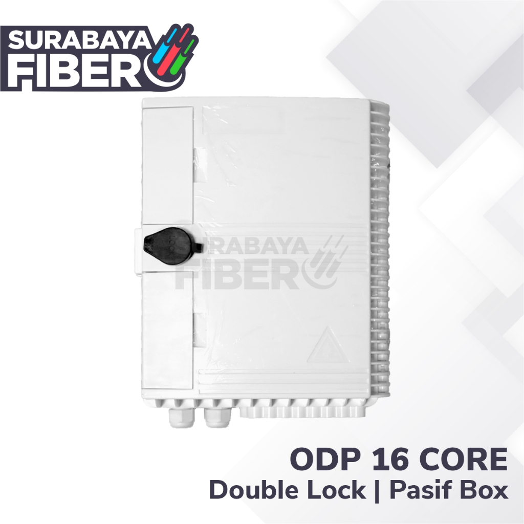 Jual ODP Double Lock 16 Core Dual tray Lengkap / Kosongan - FTTH Box ...