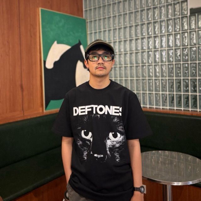 Jual Deftones - Black Cat Tshirt Black - Kaos Band | Shopee Indonesia