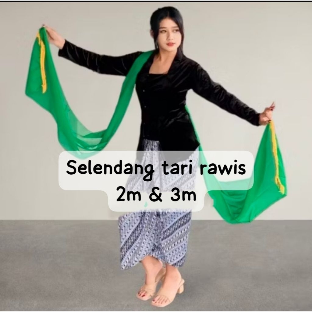 Jual SELENDANG TARI GANDRUNG RAWIS 2M 3M SELENDANG TARI ANAK DEWASA ...