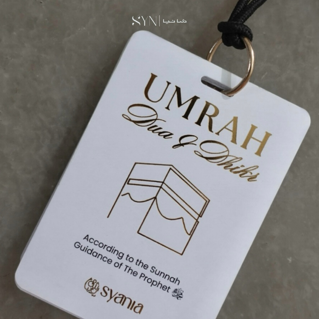 Jual SYN - Buku Ringkas Doa Dzikir Umrah | Mini Nota Card Doa Dzikir ...