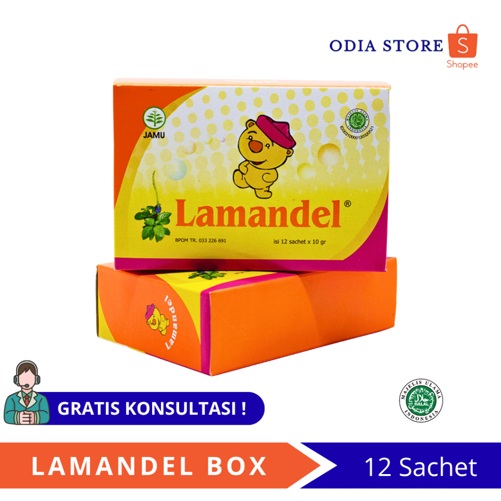Jual Lamandel Box - Obat Herbal untuk Amandel dan Tenggorokan Kering ...