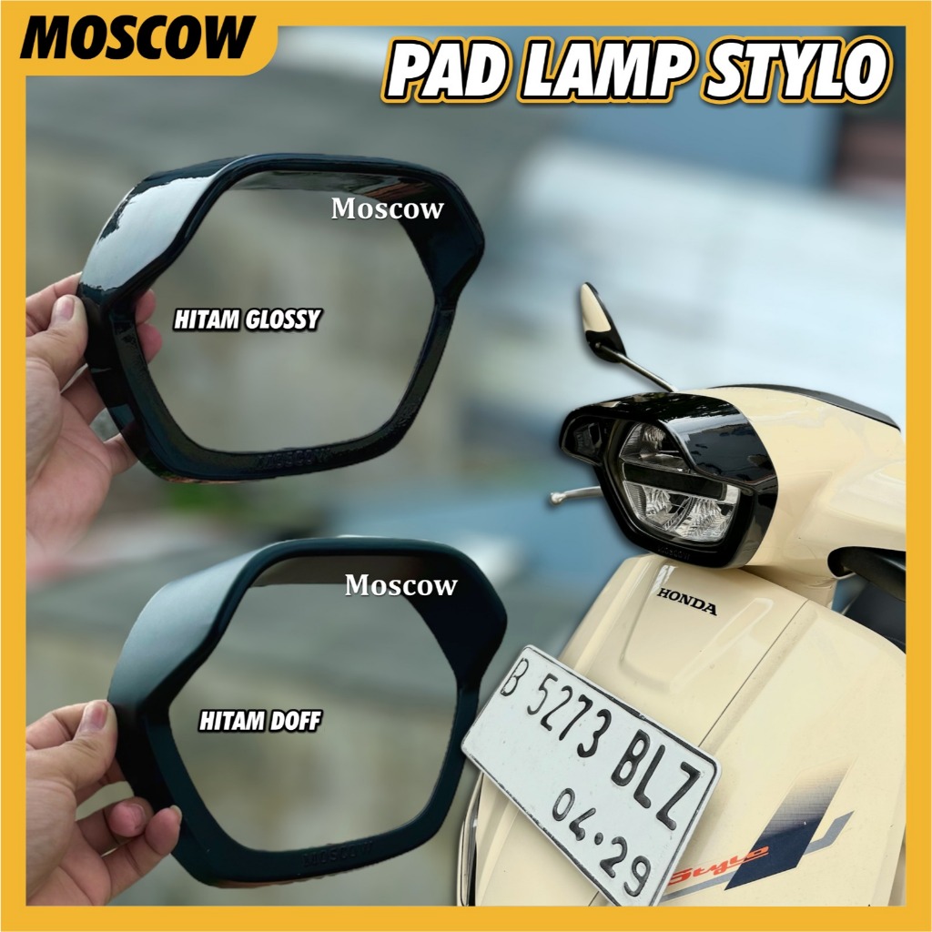 Jual Garnish Headlight Headlamp Cap Honda Stylo 160 Original MOSCOW ...