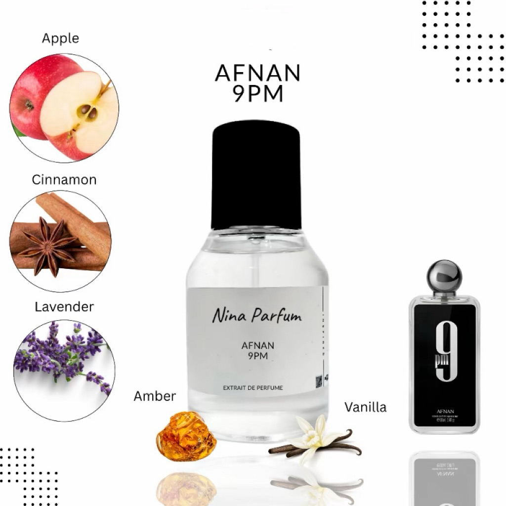 Jual Nina Parfum | Inspired 9PM | Extrait De Parfum Tahan Lama | Shopee ...