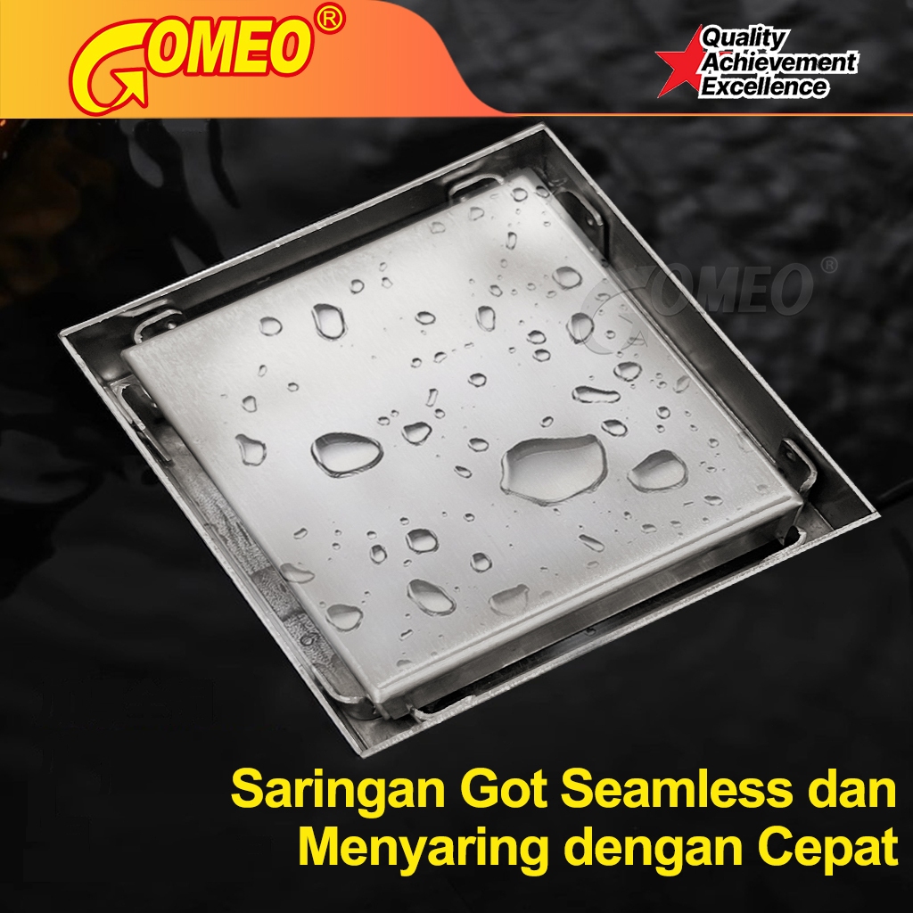 Jual Saringan Got Tile Insert GOMEO SIGNATURE | Saringan Dua Sisi Katup ...