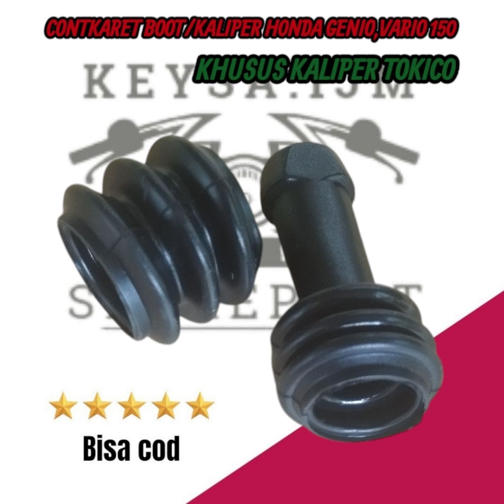 Jual karet boot karet kepala kaliper rem disc depan Genio new Vario 125 ...