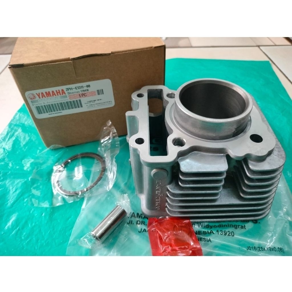 Jual BLOK SEHER ( 125 CC ) SET KOMPLIT PISTON MIO M3 , FINO FI 125 , MIO S , Z , SOUL GT 125 ...
