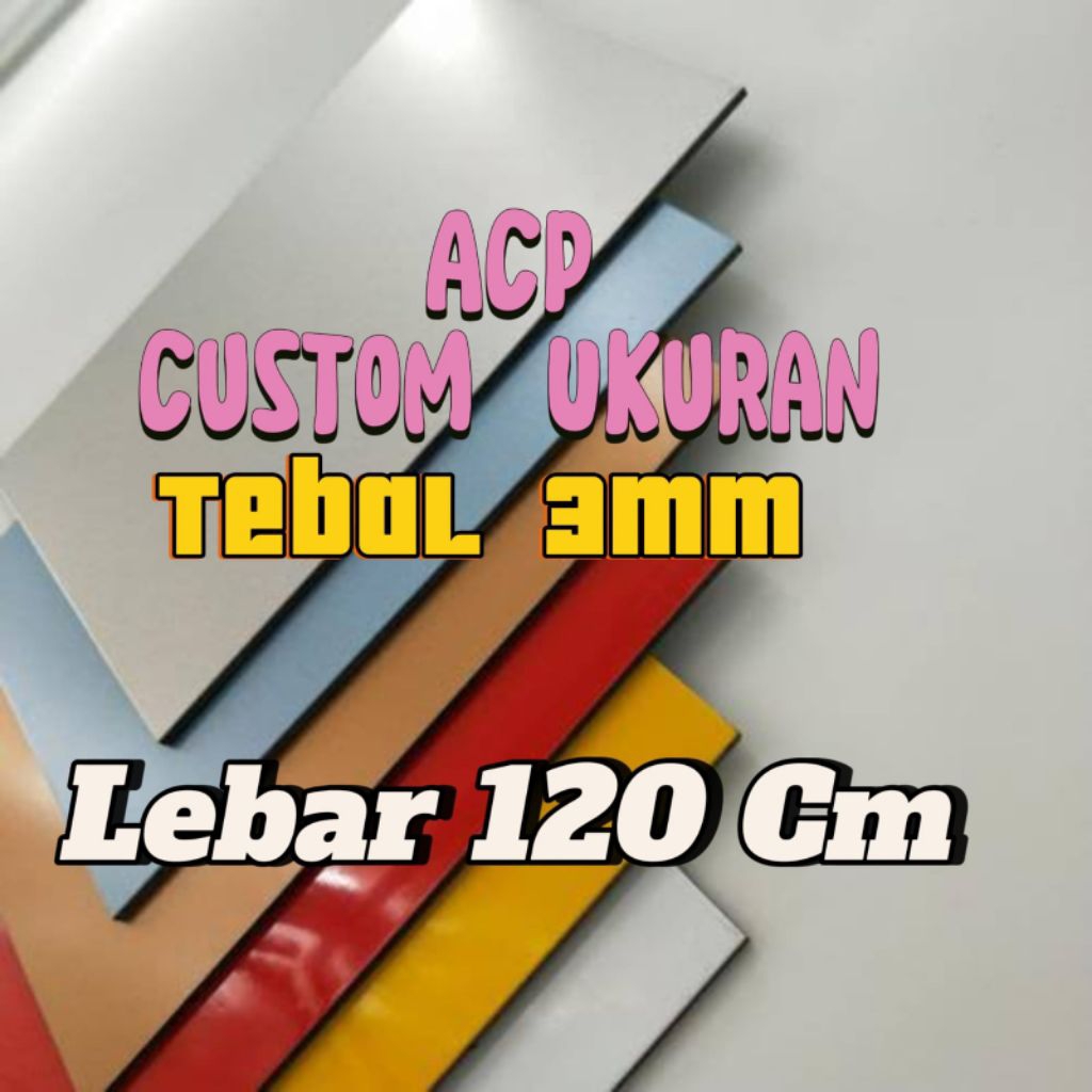 Jual ACP potongan custom ukuran (Tidak bisa pilih Warna) | Shopee Indonesia