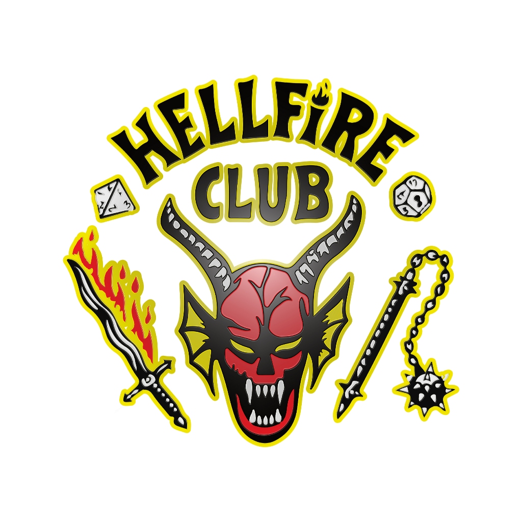 Jual Sticker Hellfire Club - Stranger Things | Shopee Indonesia
