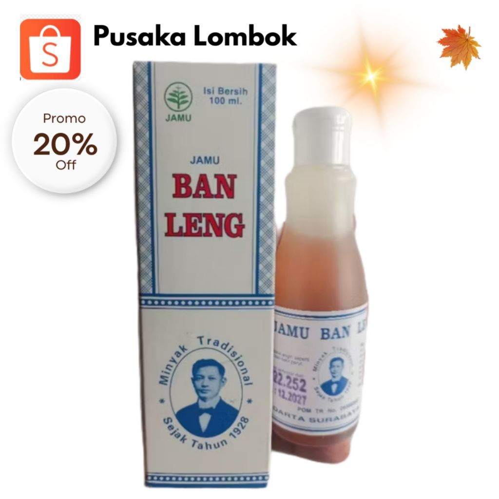 Jual minyak banleng atau Ban Leng 100 ml Jamu Tradisional | Shopee ...
