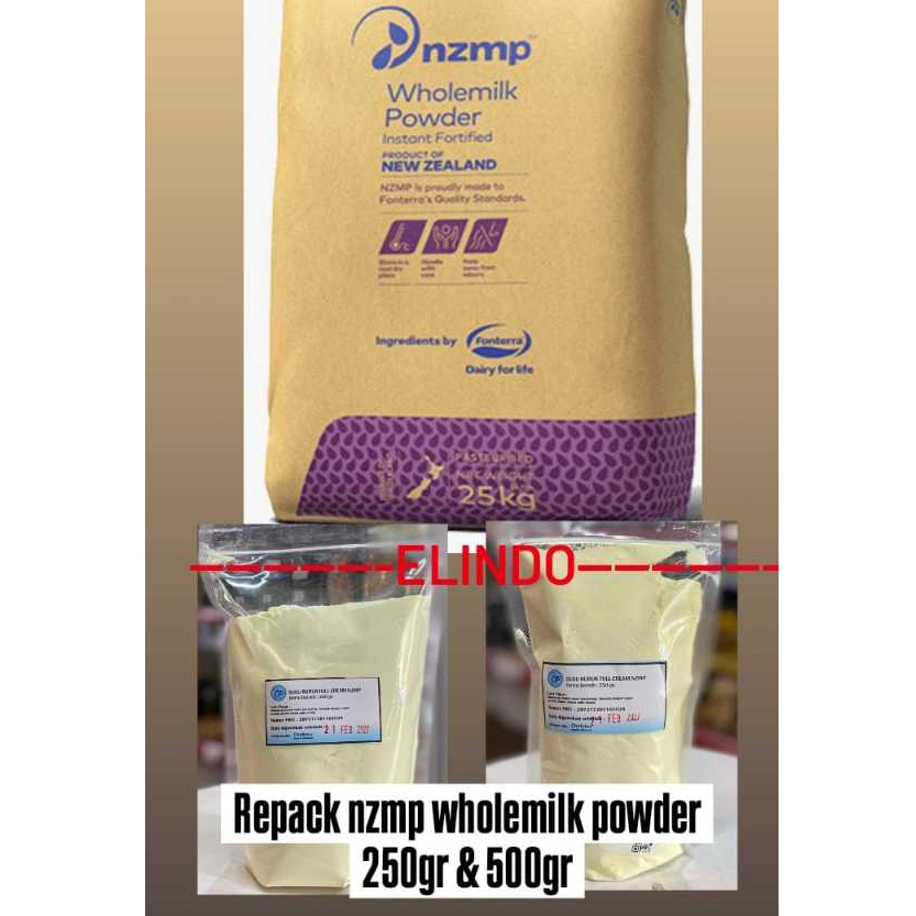 Jual Susu NZMP Wholemilk powder Repack 250gr 500gr | Shopee Indonesia