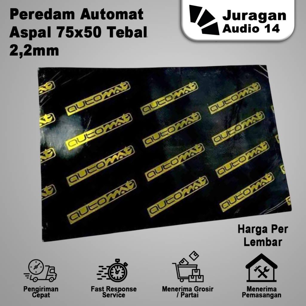 Jual Peredam Aspal Automat 75x50 Cm Tebal 2Mm | Shopee Indonesia