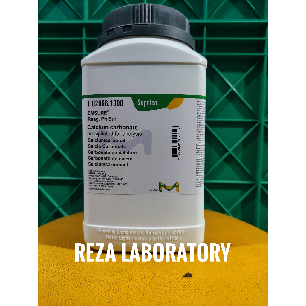 Jual CALCIUM CARBONATE / CaCO3 / KALSIUM KARBONAT MERCK 102066 REPACK ...