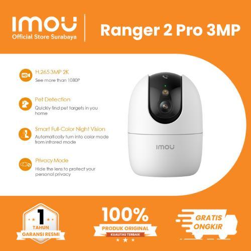 Jual IMOU Ranger 2 PRO 3MP / 5MP Camera Smart CCTV Indoor Wi-Fi 6 Dual ...