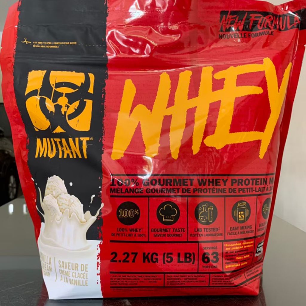 Jual Mutan Whey Protein 5LB Suplemen Gym (Bisa Antar Langsung Area ...