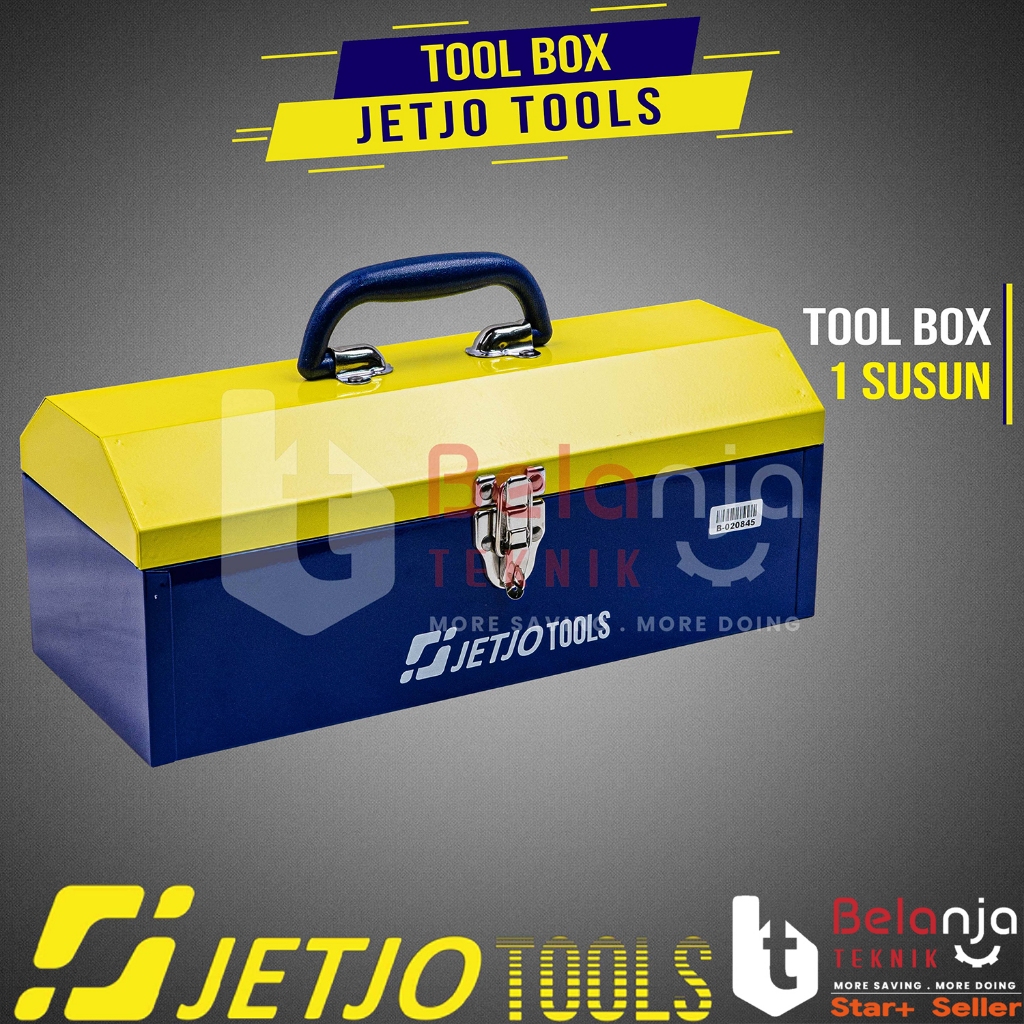 Jual JETJO TOOLS Metal Toolbox 1 Susun Tool Box Besi Kotak Tempat ...