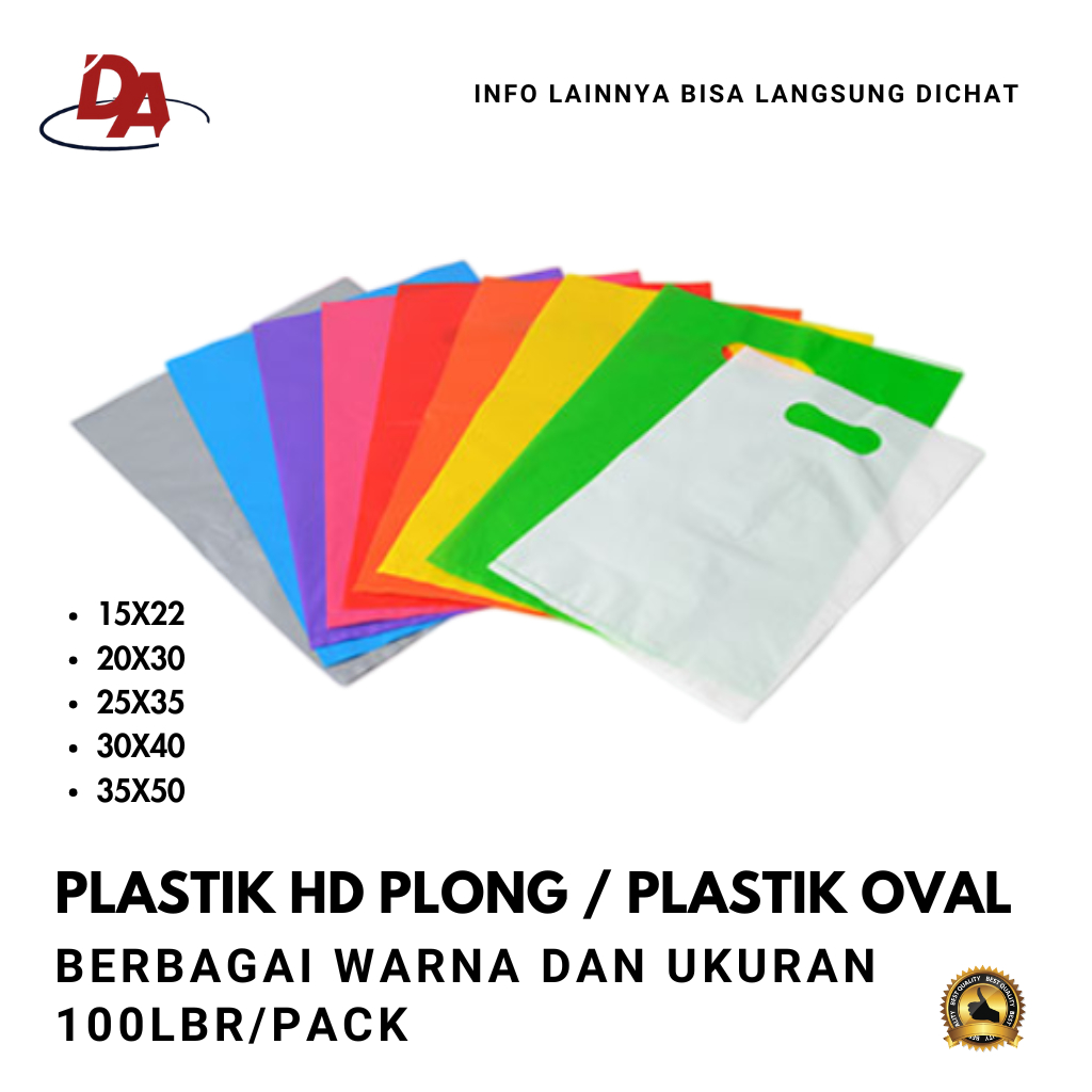 Jual Plastik Packing Warna - Plastik OLSHOP - Plastik Oval - Plastik ...