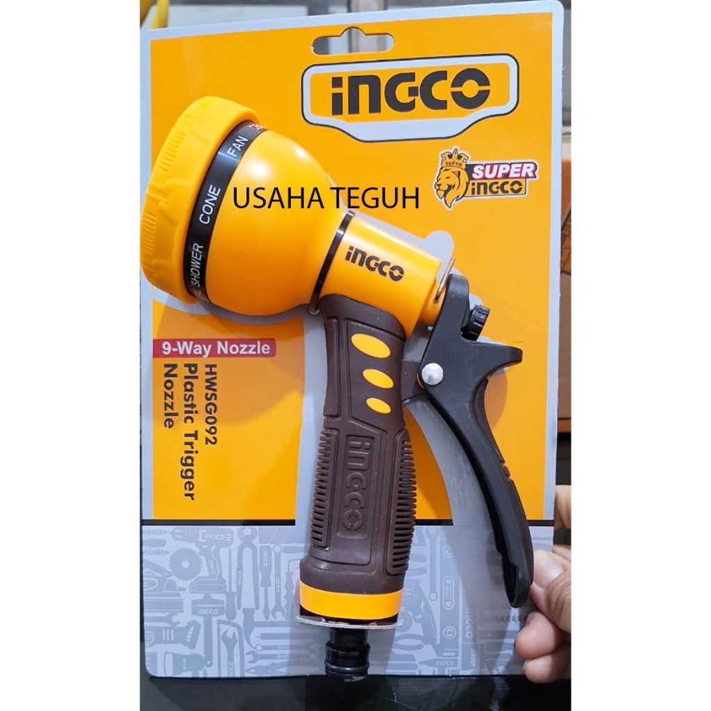 Jual Semprotan Taman Industrial 9 Mode Semprot Ingco HWSG092 | Shopee ...