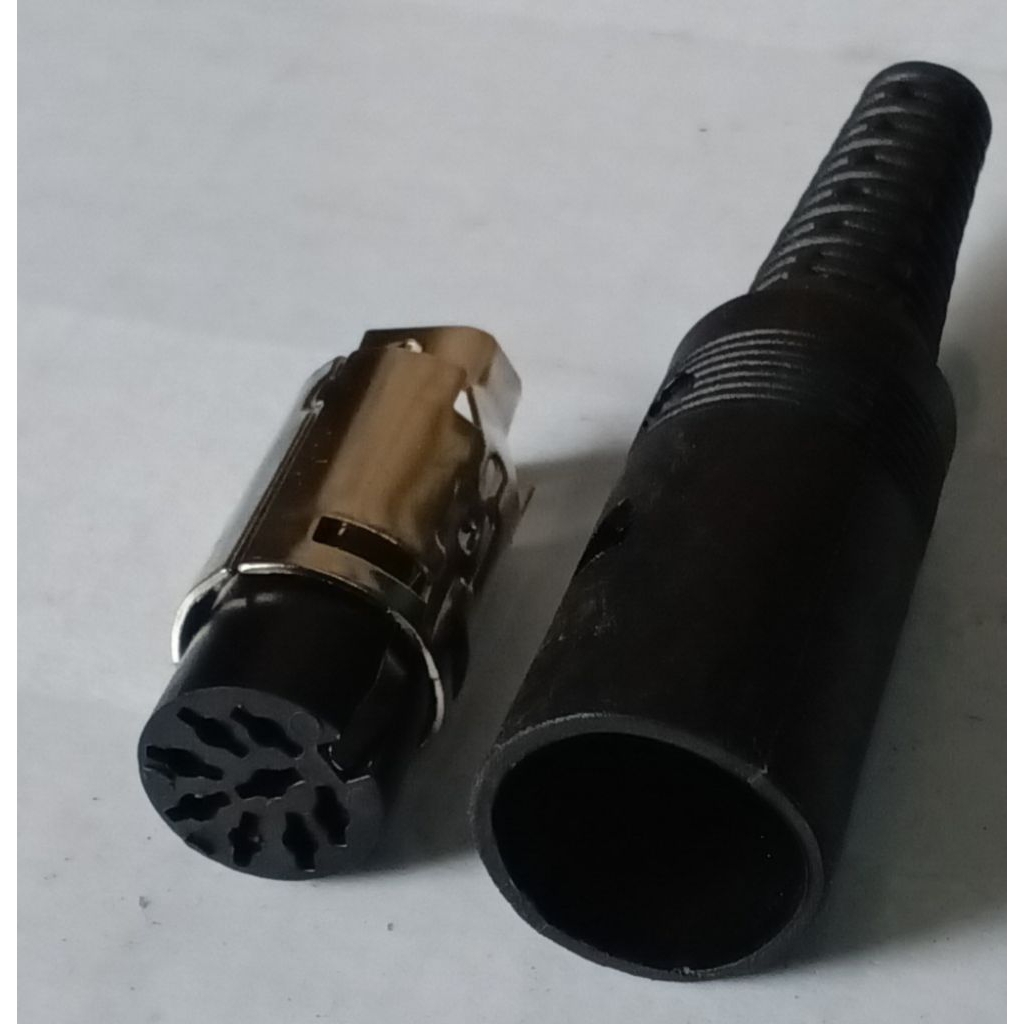 Jual soket mini Din 8 pin konektor male | Shopee Indonesia