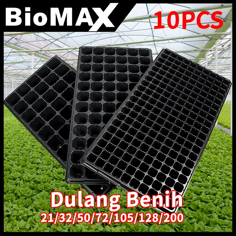 Jual [10 Buah] 21 / 32 / 50 / 72 / 105 / 128 / 200Lubang 0.8mm Pot Tray ...