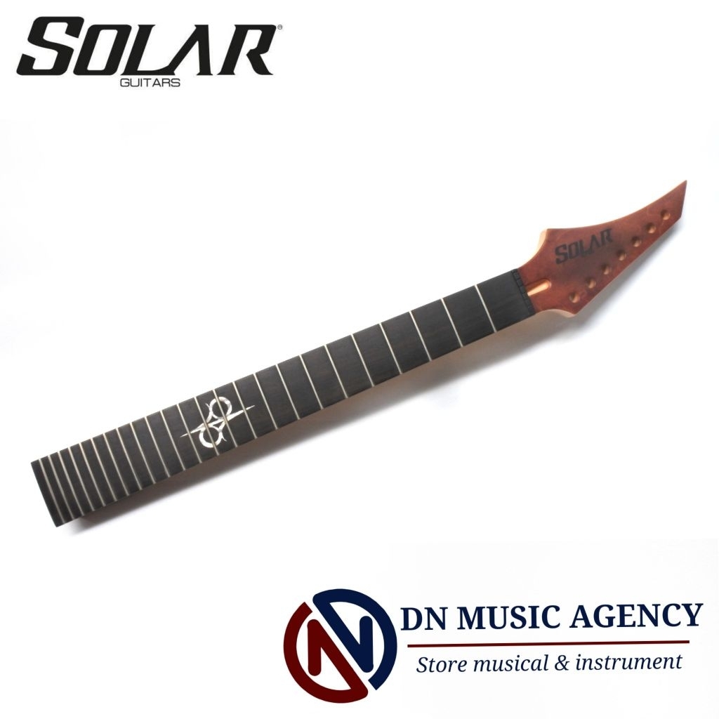Jual neck solar 7 string aged natural matte original neck gitar solar ...