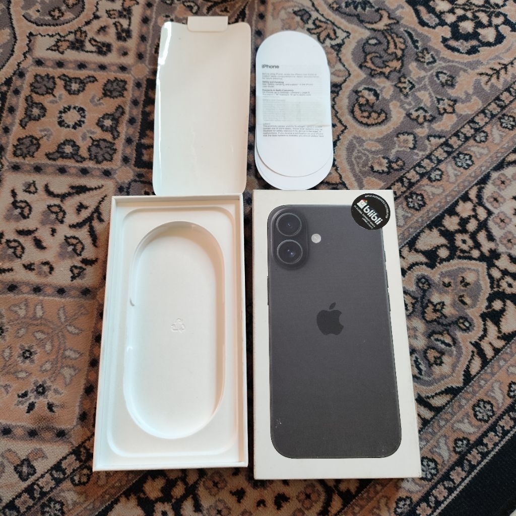 Jual Dus Box Iphone 16 Original Copotan ext Garansi Resmi | Shopee ...