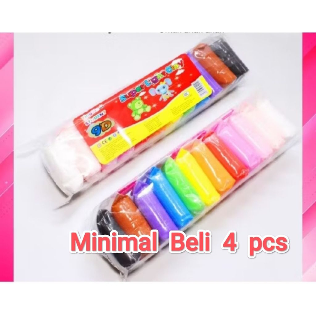 Jual mainan clay slaim slem 12 warna kreasi bentuk PlayStation | Shopee ...