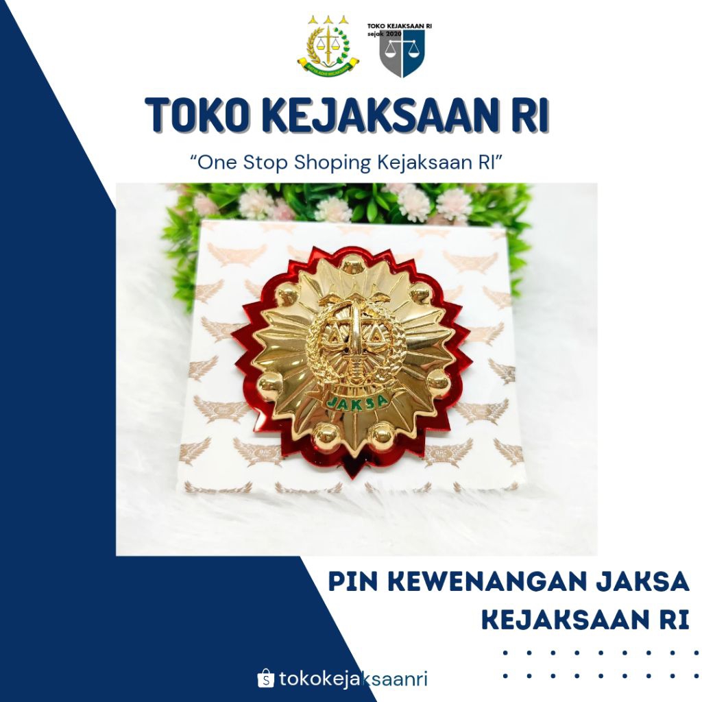Jual TOKO KEJAKSAAN RI - KEWENANGAN JAKSA LENCANA JAKSA PIN JAKSA ...