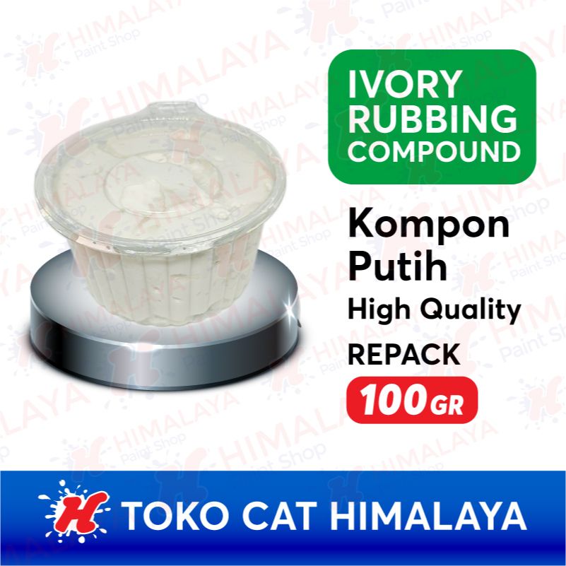 Jual Rubbing Compound IVORY 100 gram/ Kompon Compon Penghilang Baret ...