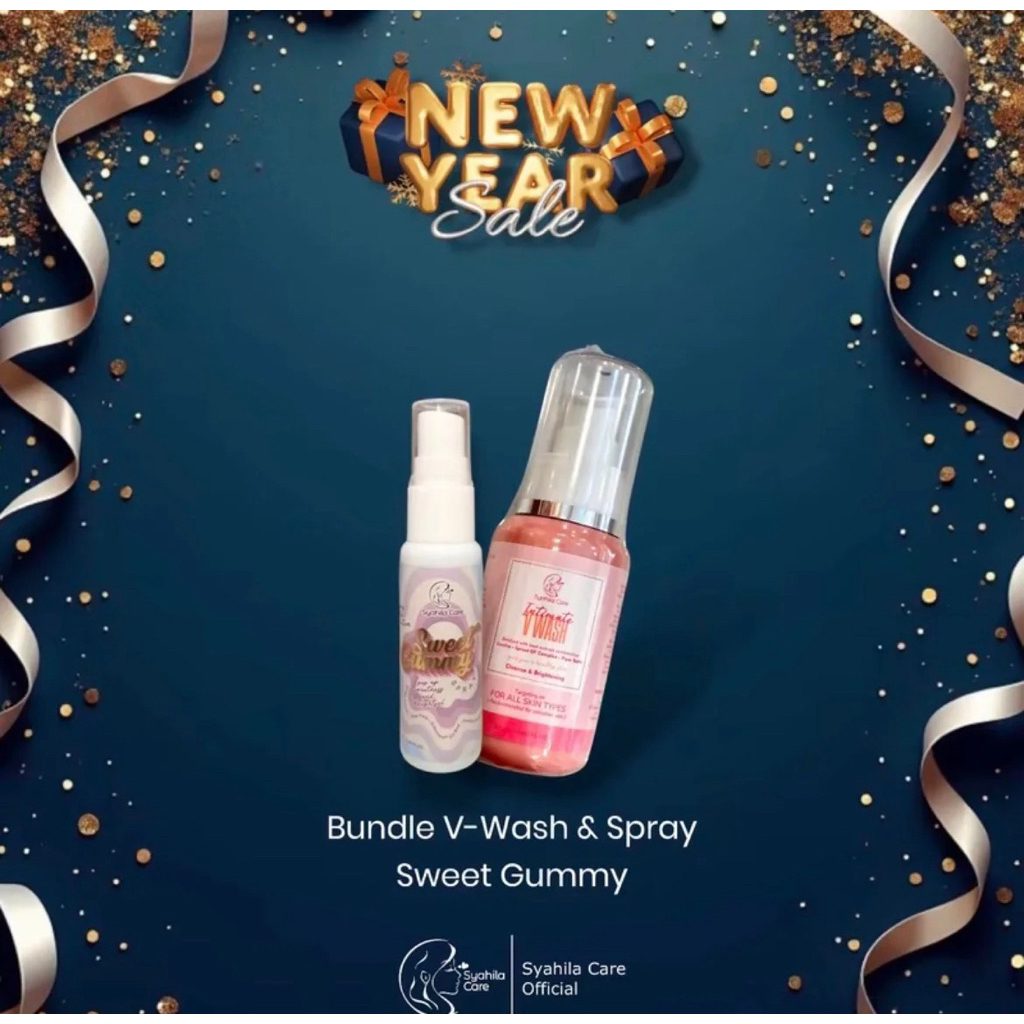 Jual Paket Bundling (Intimate V wash + Sweet Gummy BubleGum) | Shopee ...