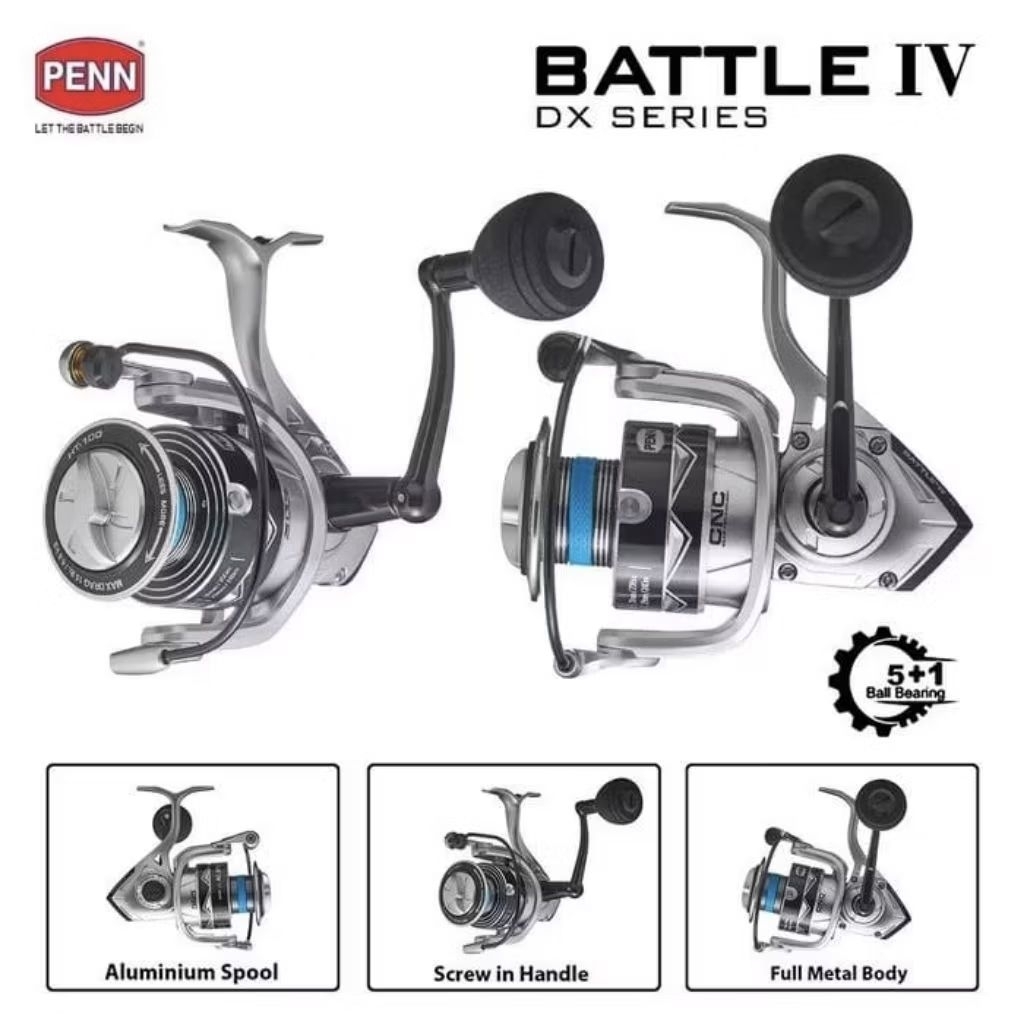 Jual Reel Penn Battle IV DX 4000dx / 5000dx | Shopee Indonesia