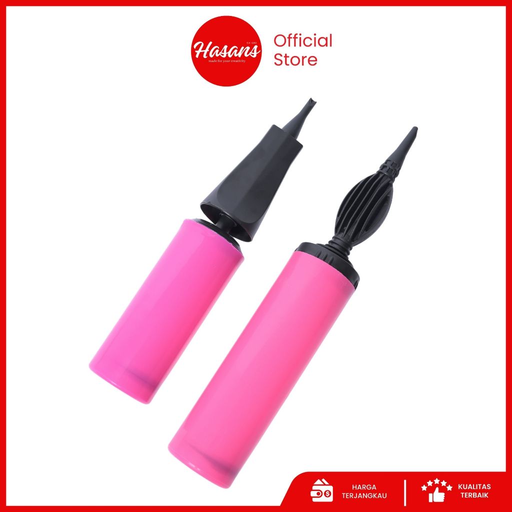 Jual Pompa Balon Tangan / Pompa Balon Mini / Pompa Balon Manual / Hand ...