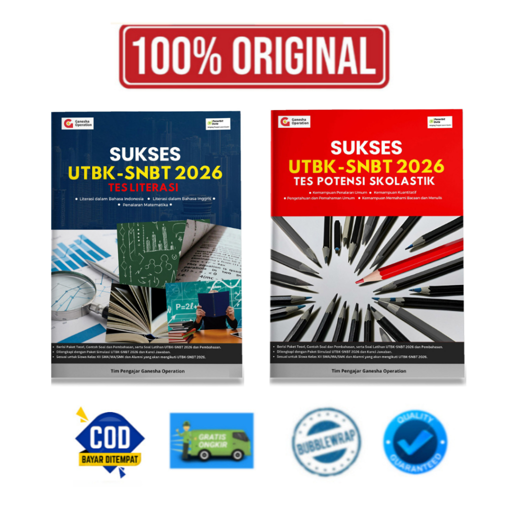Jual BUKU SUKSES UTBK SNBT 2026 - ORIGINAL GO | Shopee Indonesia