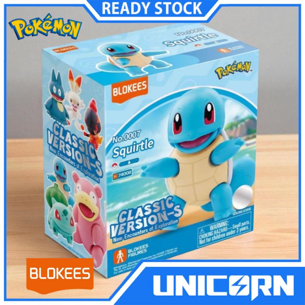 Jual Blokees Pokemon Squirtle Classic Version S New Encounters of ...