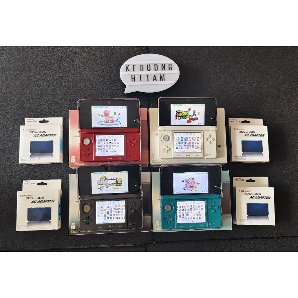 Jual Nintendo old 3ds cfw full set mulus | Shopee Indonesia
