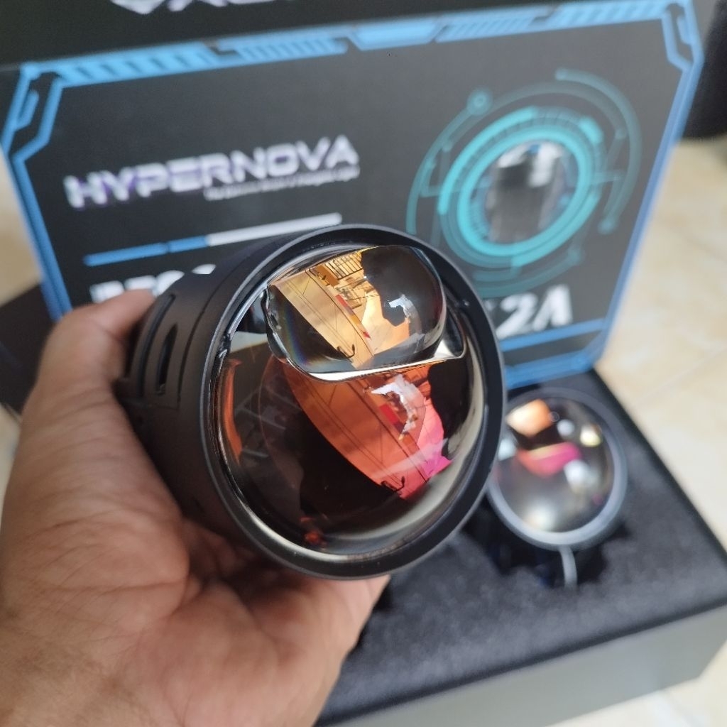 Jual HYPERNOVA - ORIGINAL LAMPU FOG-LAMP BI-LED S12A LASER 100 WATT ...