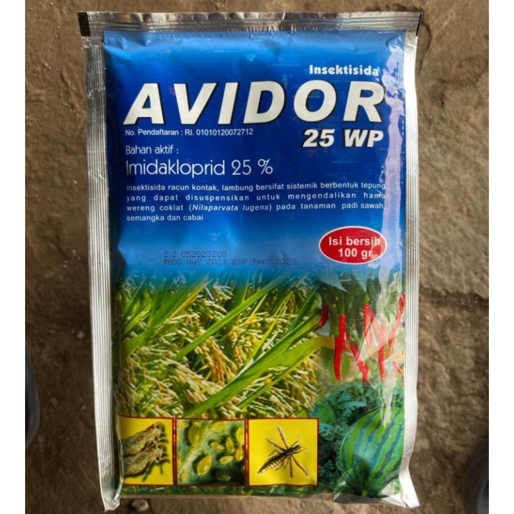 Jual AVIDOR 25WP 100gram - Insektisida (10 pcs) | Shopee Indonesia