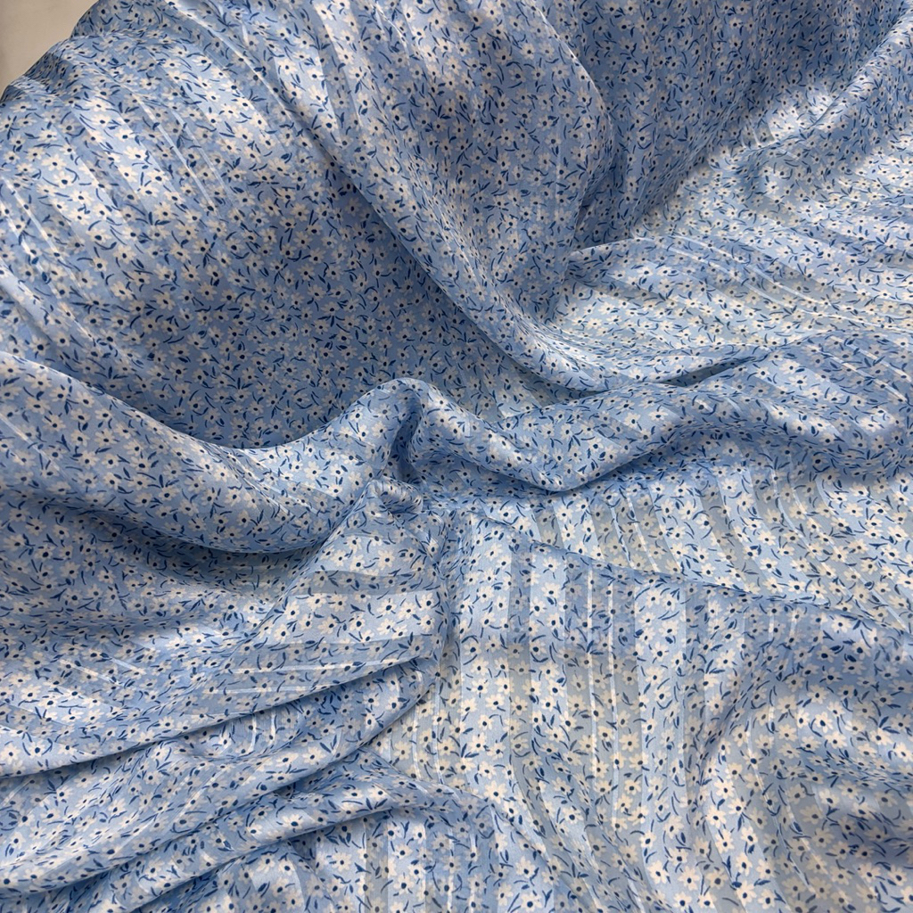 Jual kain Sifon Sutra Premium Motif - kain sifon motif bunga - kain ...