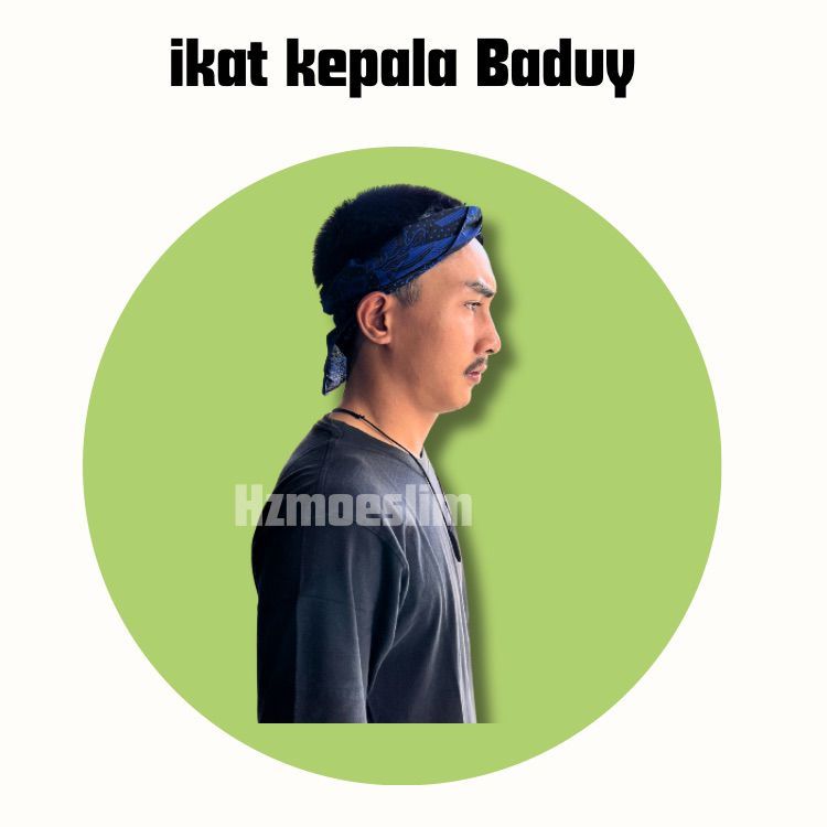 Jual Slayer Ikat Segitiga Iket Etnik Baduy Ikat Kepala Baduy Syal Biru ...