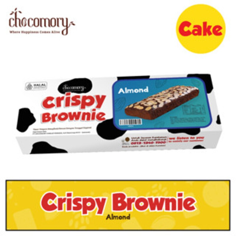Jual Chocomory Crispy Almond Brownie | Shopee Indonesia