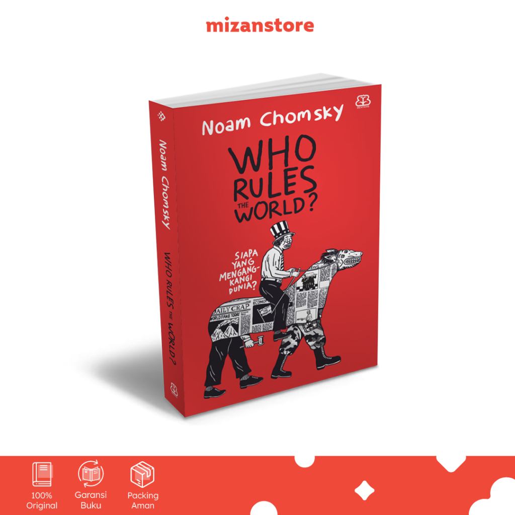 Jual [Mizan Surabaya] Who Rules the World - Noam Chomsky | Buku Politik ...