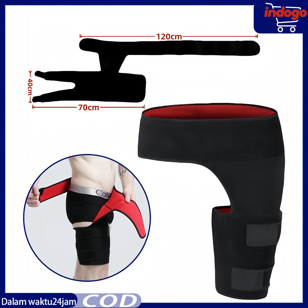 Jual Hip Joint Support Deker Paha Deker Pinggul Stabilizer Hip Groin ...